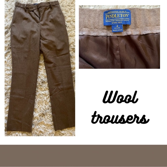 Pendleton | Pants & Jumpsuits | Pendleton Wool Pants | Poshmark